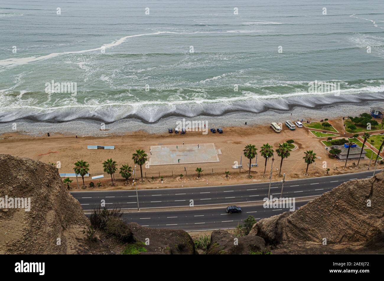 Beach miraflores lima peru hi-res stock photography and images - Alamy
