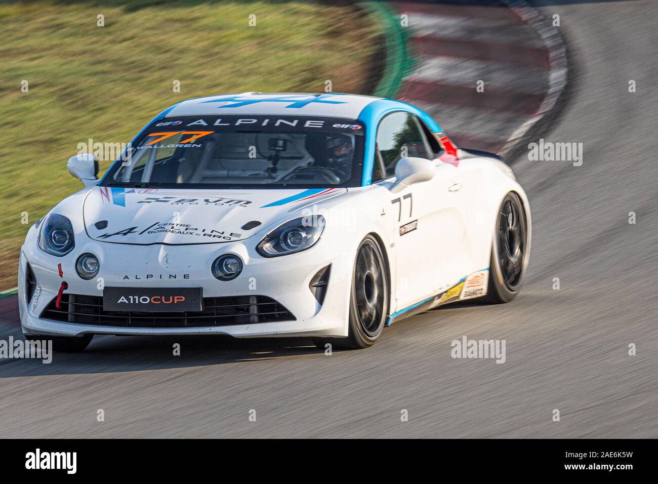Renault Alpine of ALPINE ELF EUROPA CUP 2019 Stock Photo - Alamy