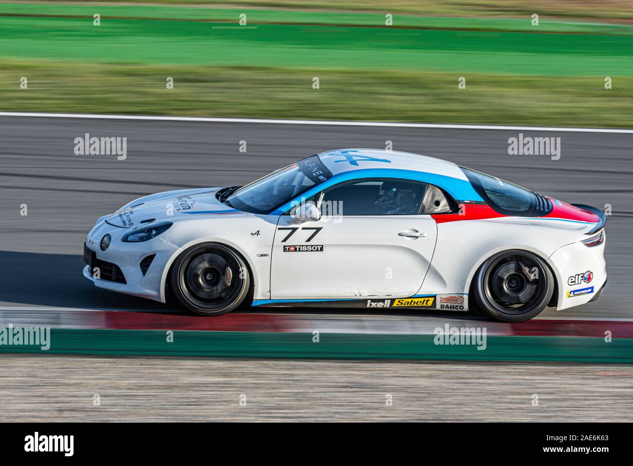 Renault Alpine of ALPINE ELF EUROPA CUP 2019 Stock Photo - Alamy