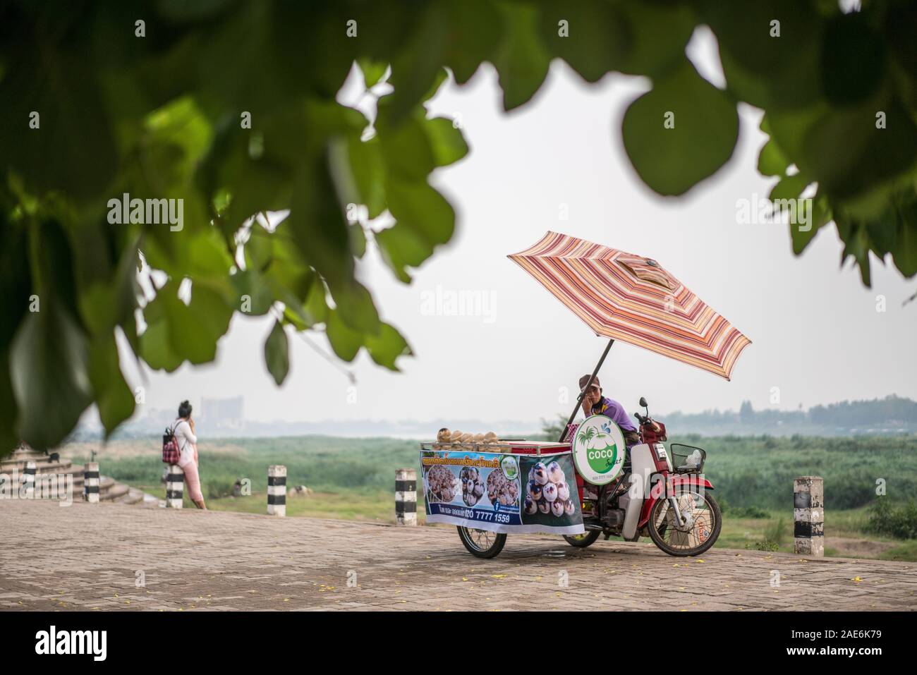 Street scene, Vientiane, Laos, Asia Stock Photo - Alamy