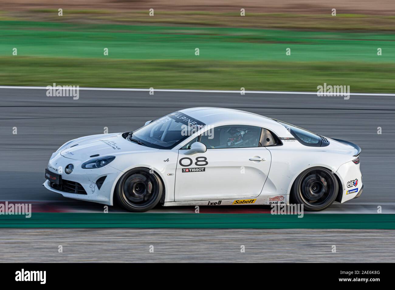 Renault Alpine of ALPINE ELF EUROPA CUP 2019 Stock Photo - Alamy