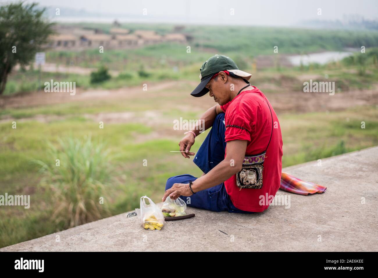 Street scene, Vientiane, Laos, Asia Stock Photo - Alamy