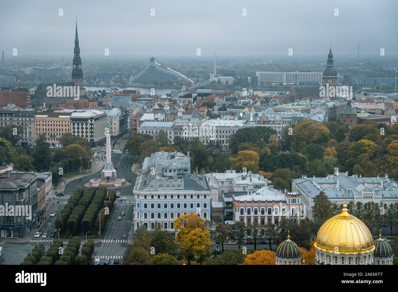 Aerial view riga st hi-res stock photography and images - Alamy