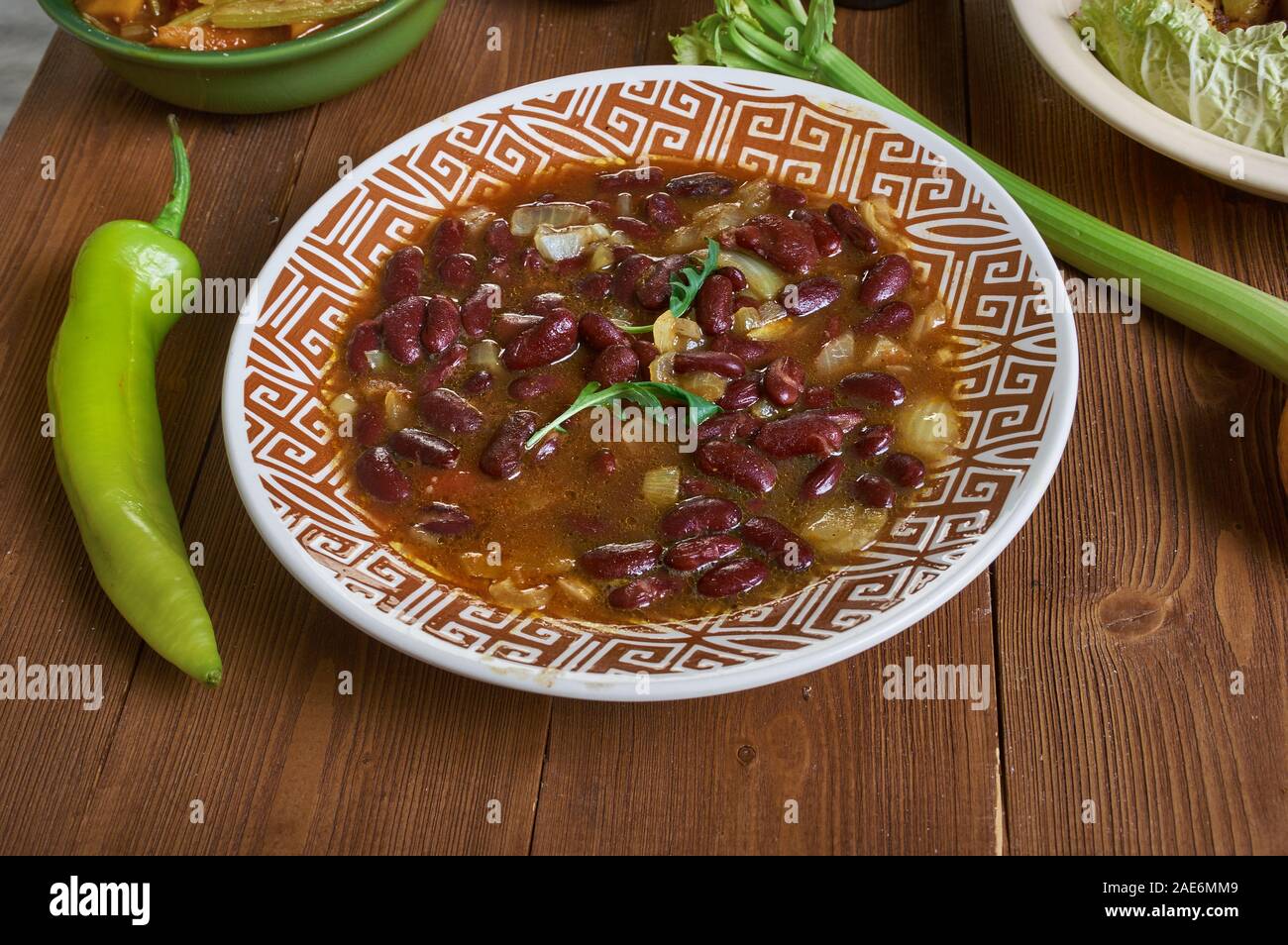 Maharagwe,Red Beans in Coconut Sauce , Chadian cuisine, Traditional ...