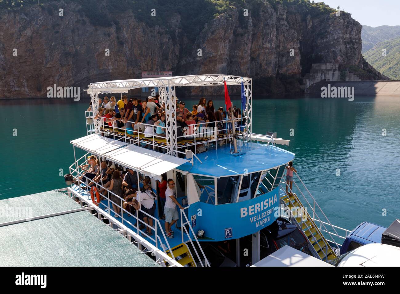 Fierza reservoir lake albania hi-res stock photography and images - Alamy