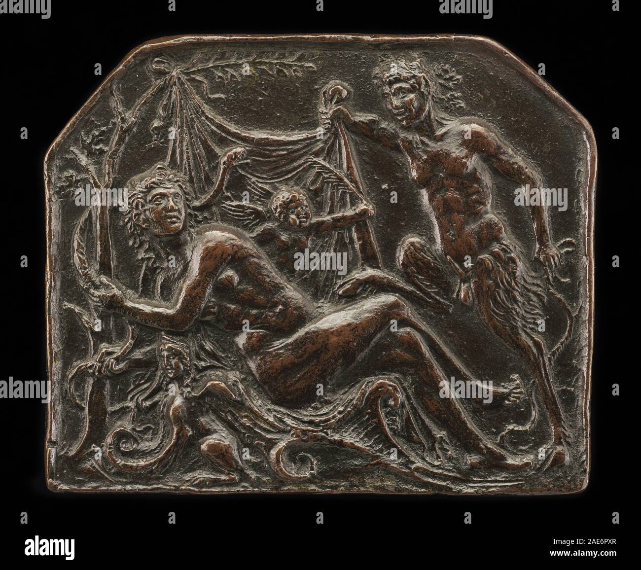 A Satyr Uncovering a Nymph Andrea Briosco, called Riccio, A Satyr ...