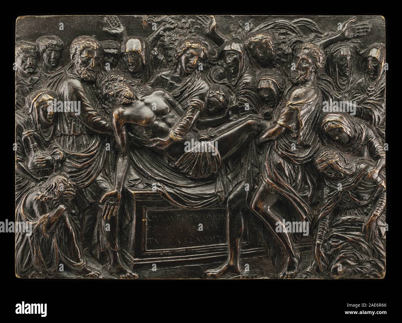 The Entombment Andrea Briosco, called Riccio, The Entombment Stock ...