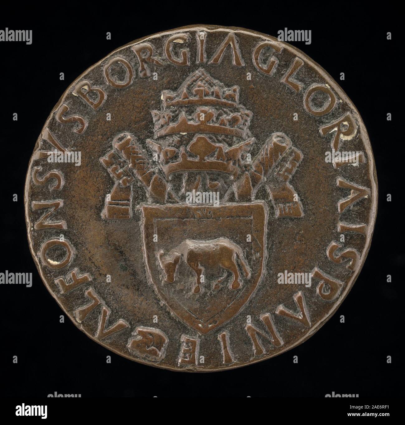 Borgia arms hi-res stock photography and images - Alamy