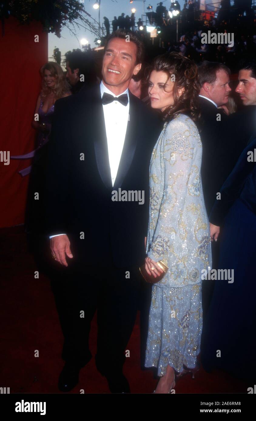 Los Angeles, California, USA 27th March 1995 Actor Arnold ...