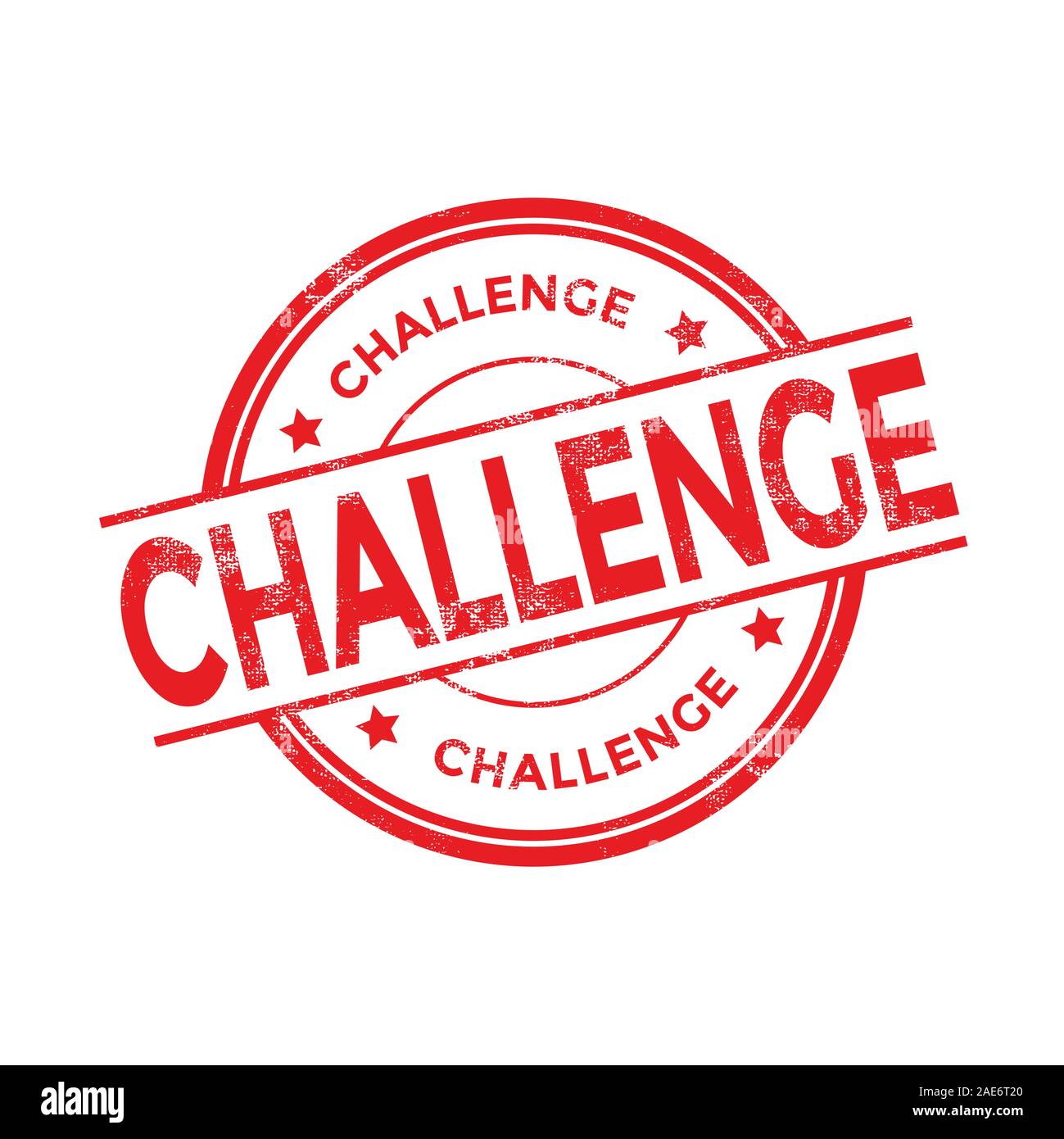 Challenge stamp illustration isolated on white background Stock Vector ...