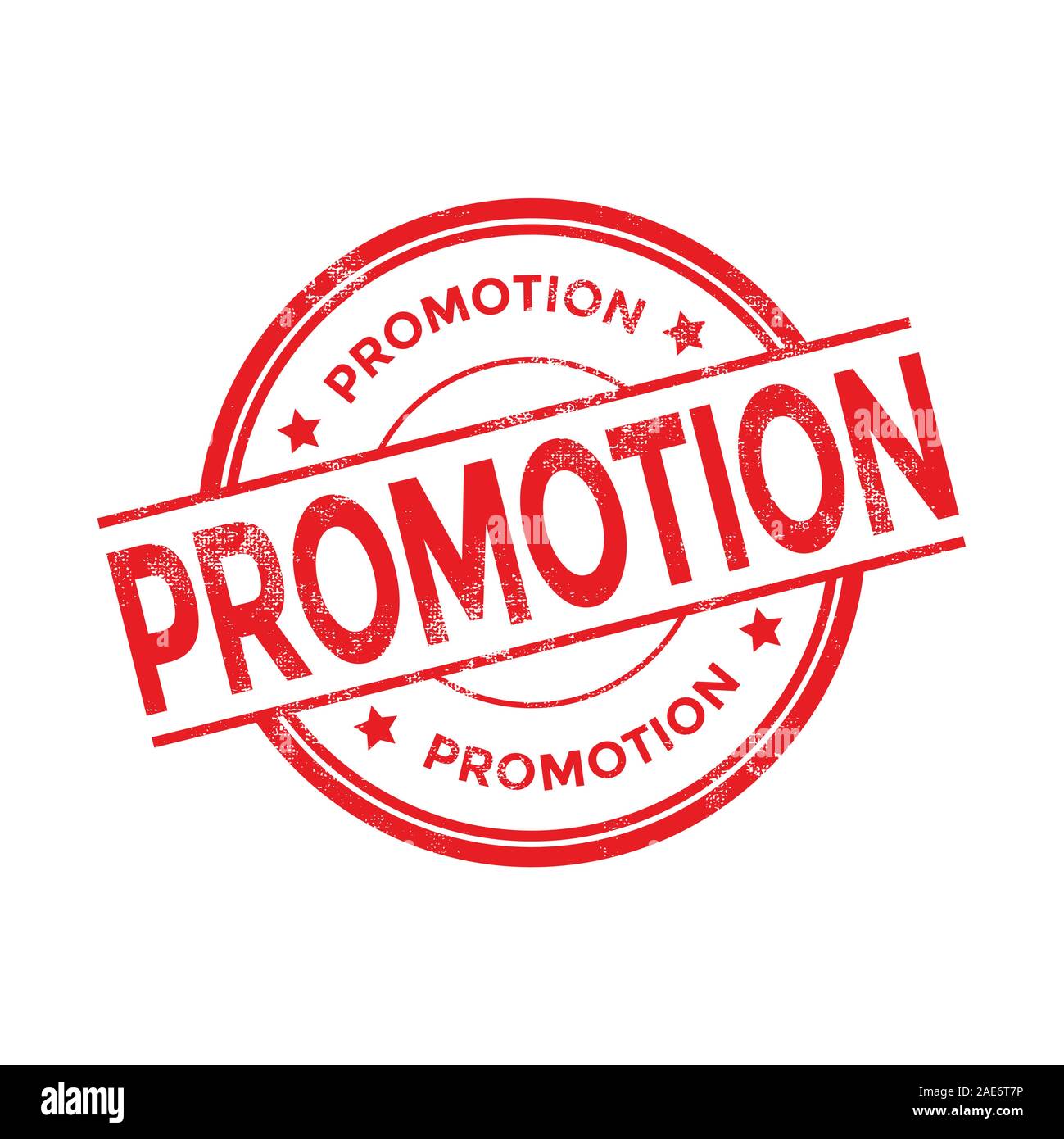 Promotion red round grunge stamp vintage. promotion sign Stock Vector ...