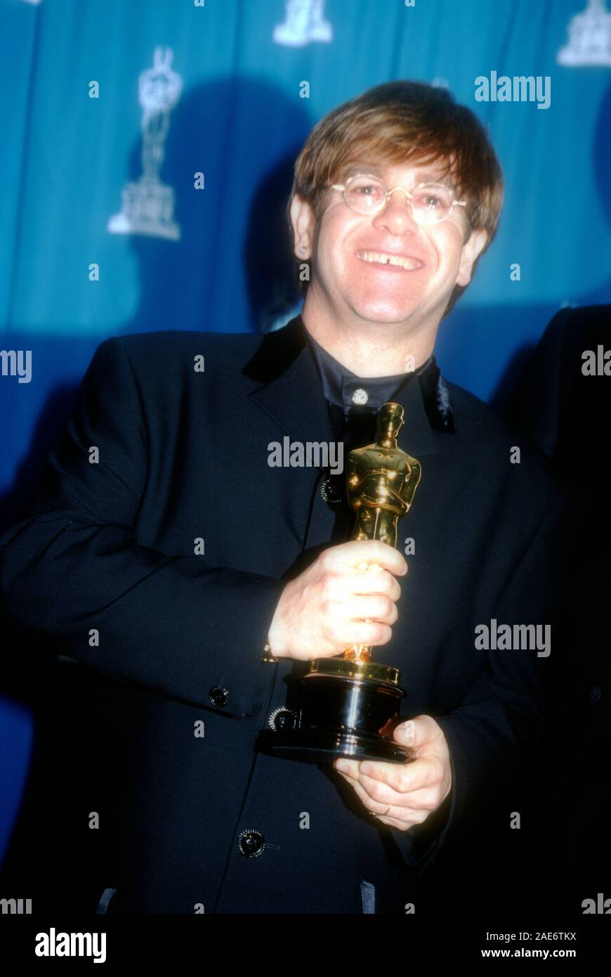 Los Angeles, California, USA 27th March 1995 Singer/musician Elton John ...