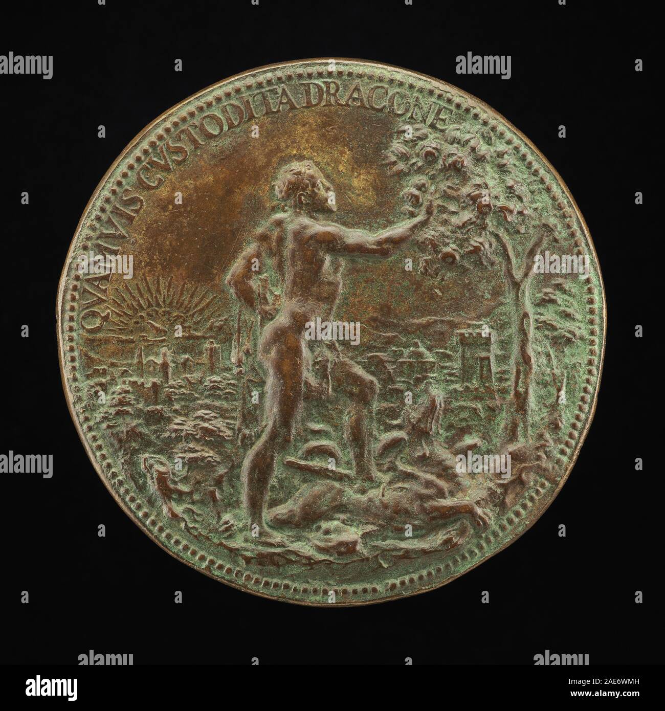 Fernando as Hercules Plucking the Apples of the Hesperides [reverse ...