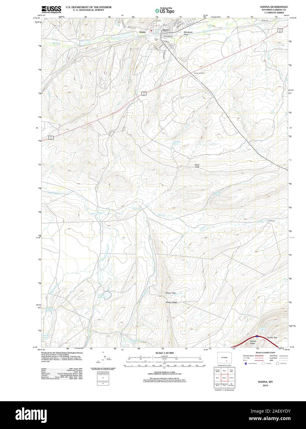 Hanna map Cut Out Stock Images & Pictures - Alamy