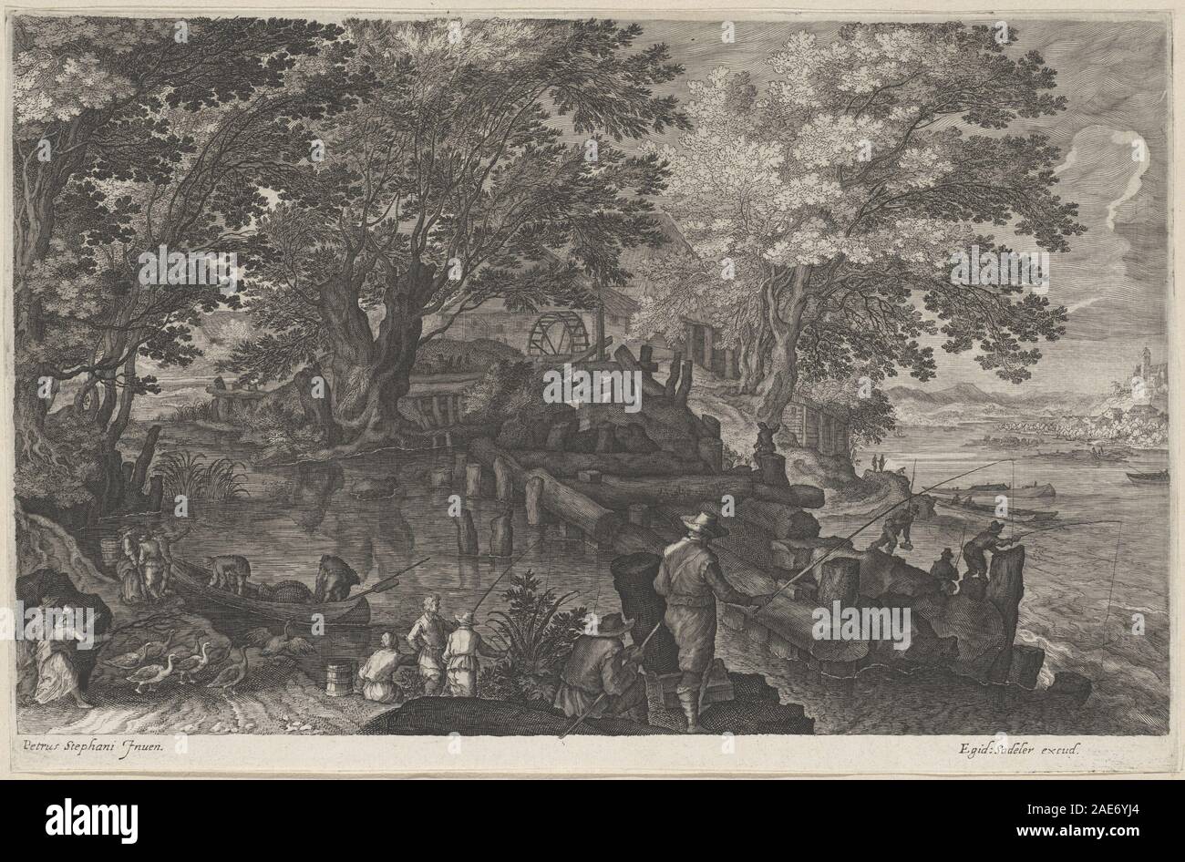 An engraving by Aegidius Sadeler II after Pieter Stevens, 1610-1615 ...
