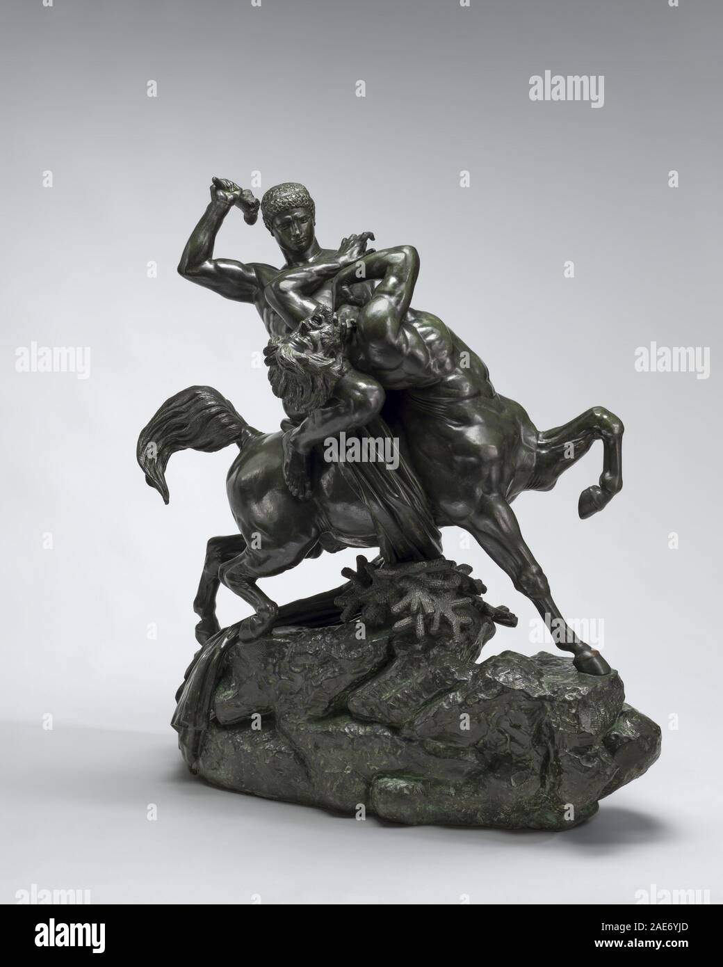 Theseus Fighting the Centaur Bienor; model 1849, cast 1873 Antoine ...