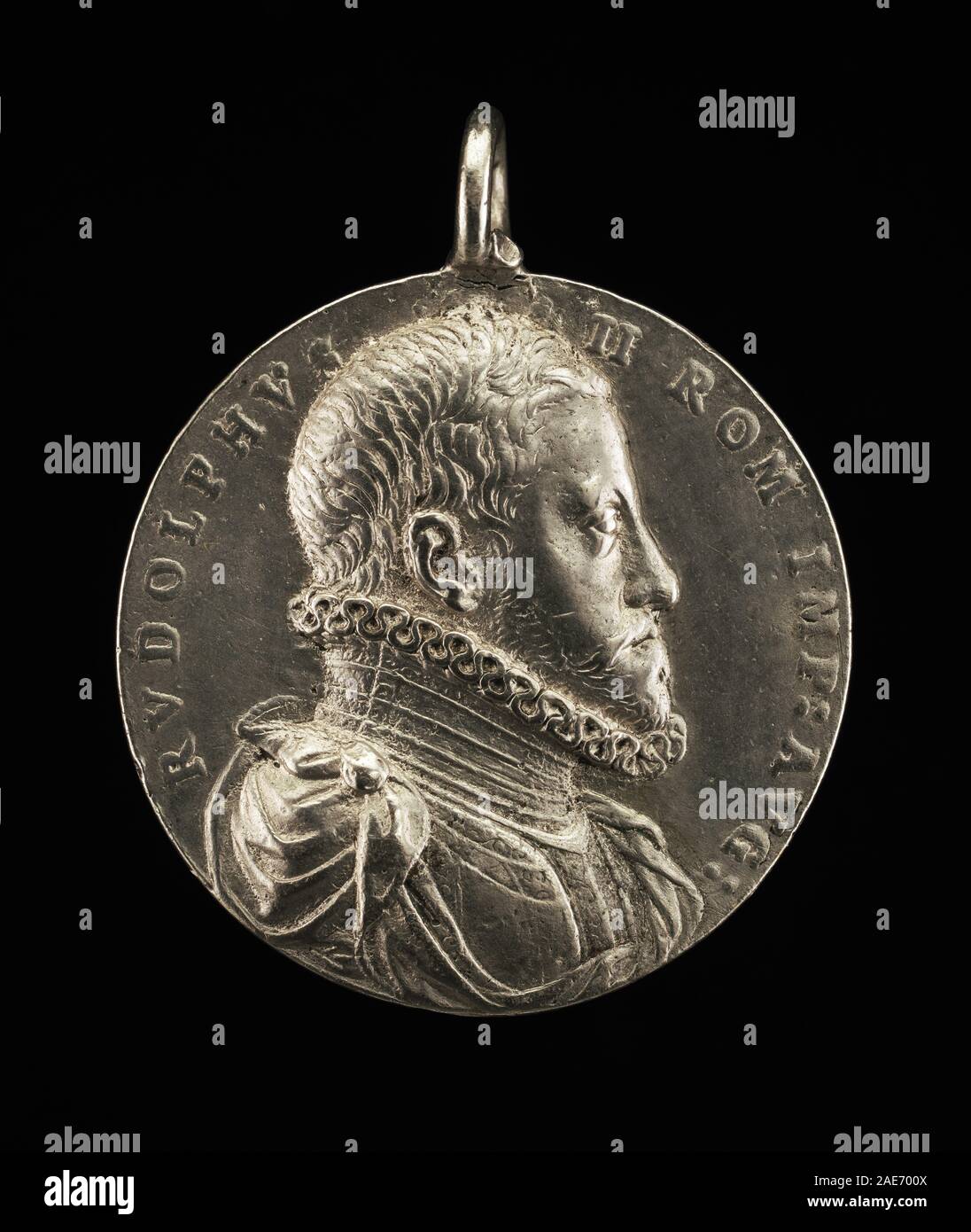 Rudolph II, 1552-1612, Holy Roman Emperor 1576 [obverse] Antonio ...