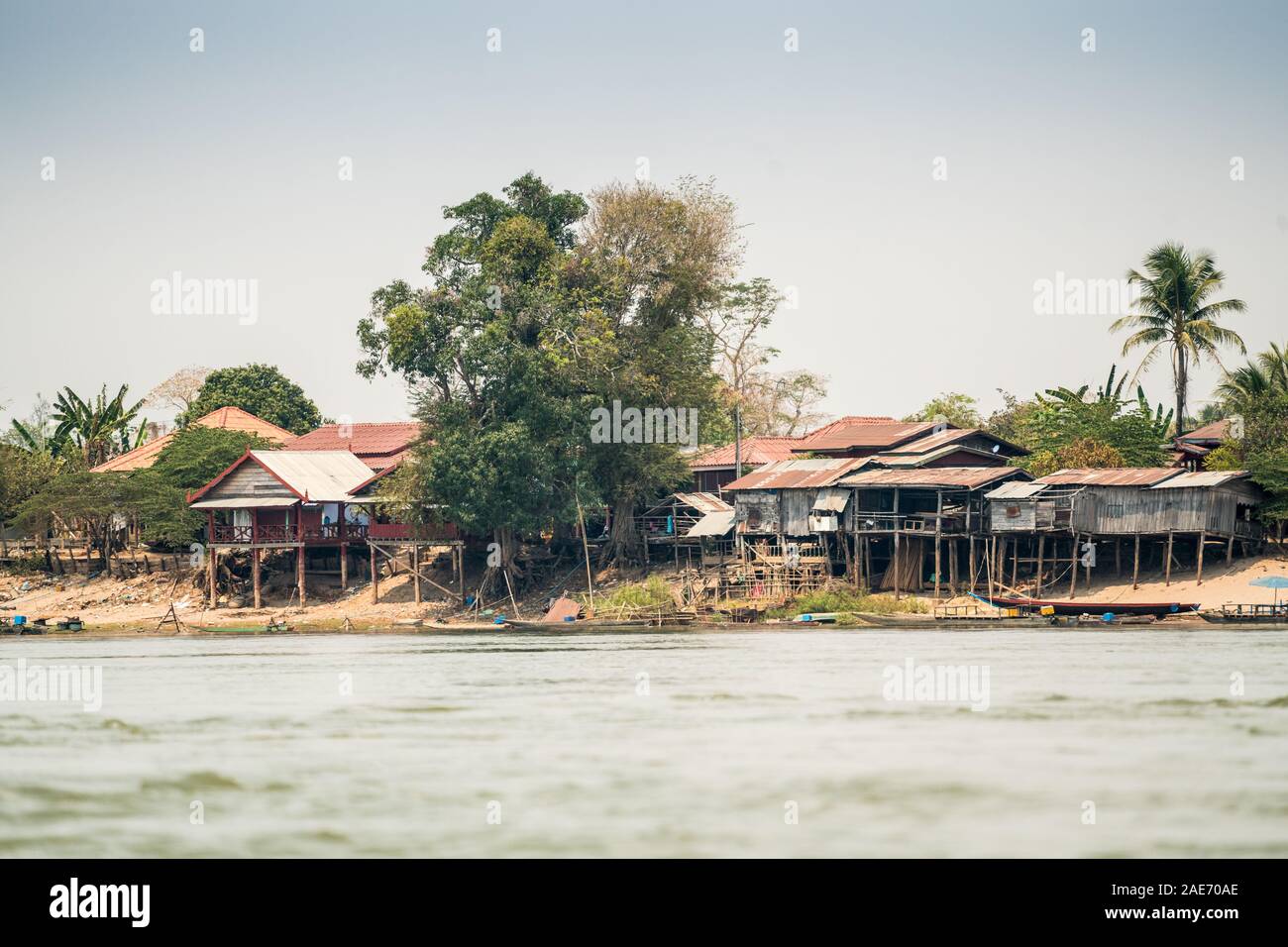 Don Det Island, Laos, Asia Stock Photo - Alamy