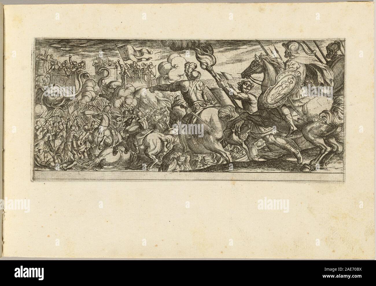 Cavalry Attack on a Walled Fortress Antonio Tempesta, Cavalry Attack on ...