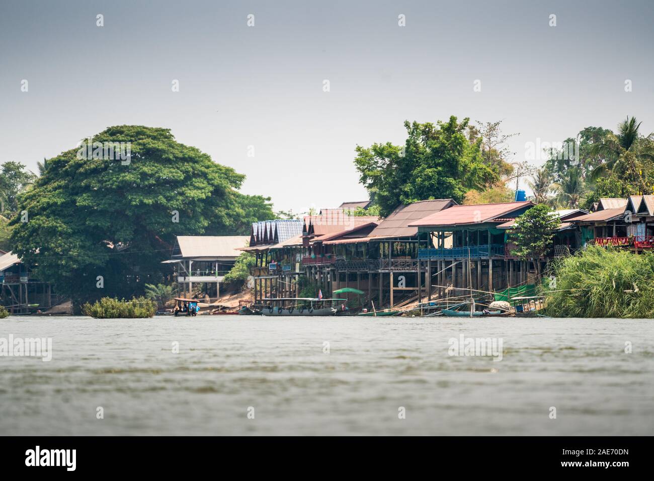 Don Det Island, Laos, Asia Stock Photo - Alamy