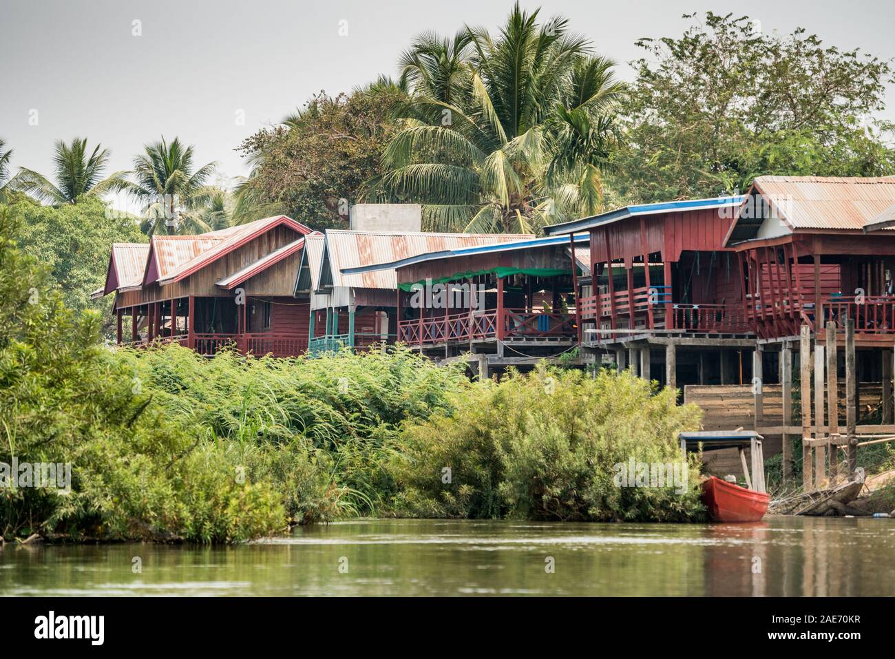 Don Det Island, Laos, Asia Stock Photo - Alamy