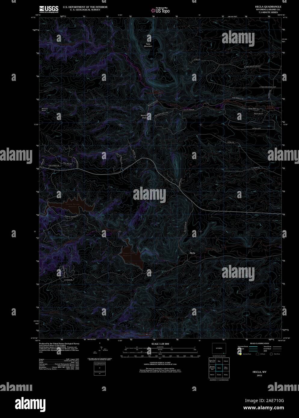 Map of hecla hi-res stock photography and images - Alamy