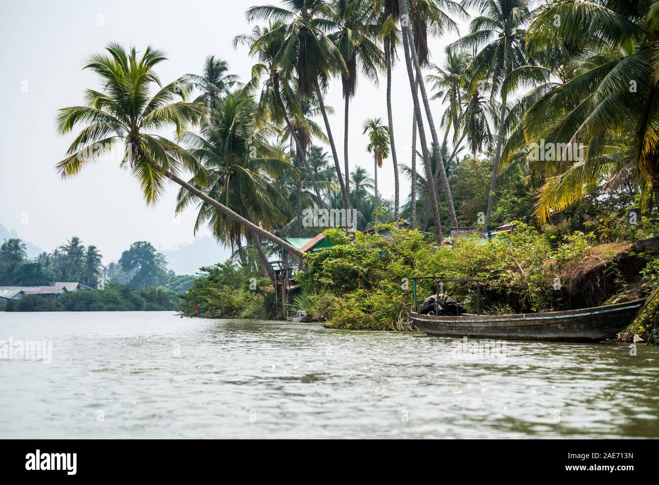 Don Det Island, Laos, Asia Stock Photo - Alamy