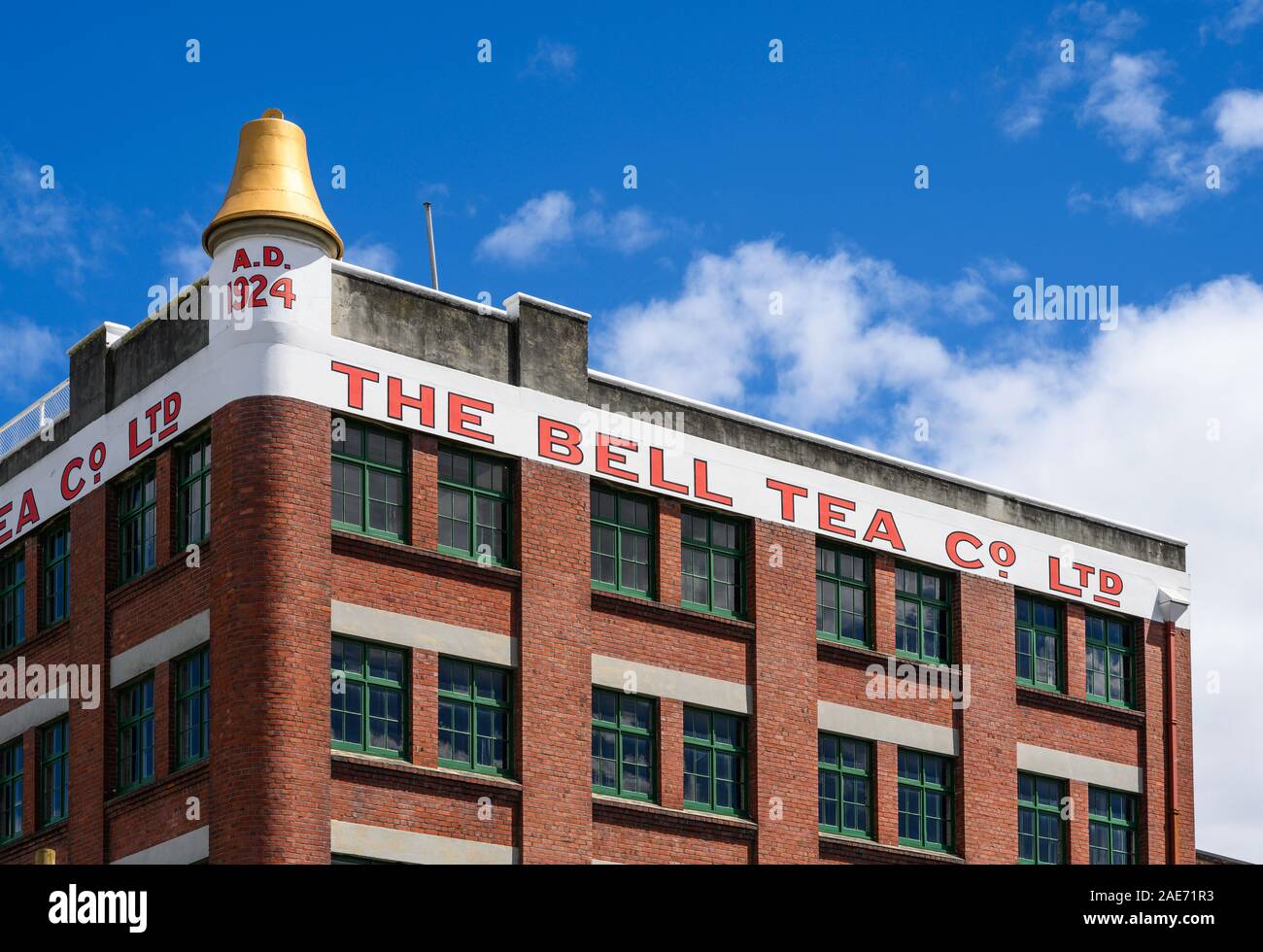 The Bell Tea factory (1924), is no longer in use for tea production ...