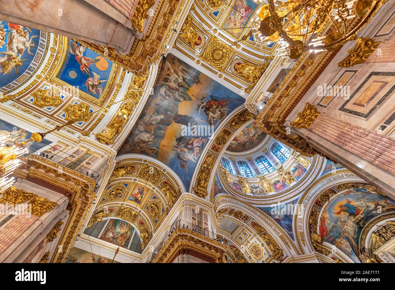 Isaakievskiy sobor inside hi-res stock photography and images - Alamy