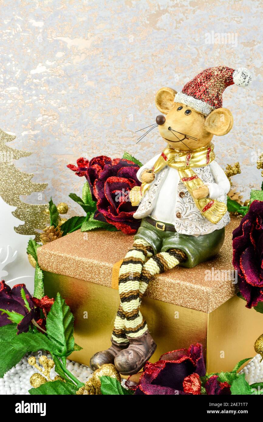 beautiful talisman ,amulet lacky rat for 2020, year of rats Stock Photo ...