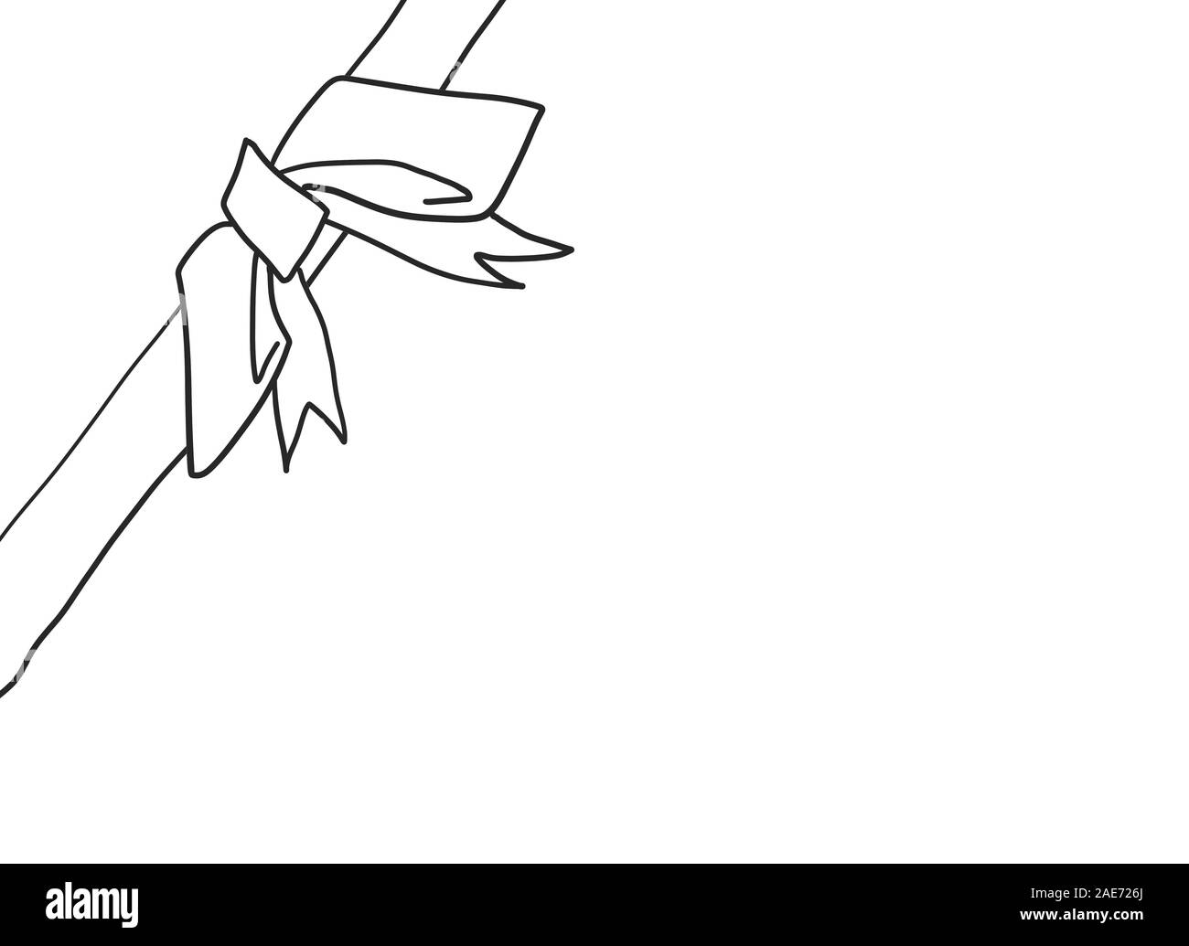 Hand Drawn Gift Quirky Card Design Stock Photo - Alamy