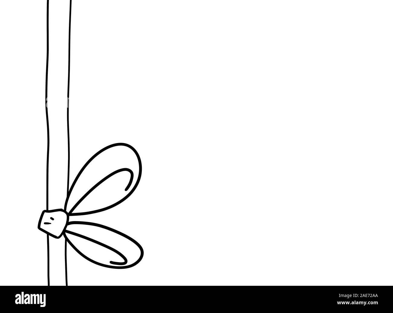 Hand Drawn Gift Quirky Card Design Stock Photo - Alamy