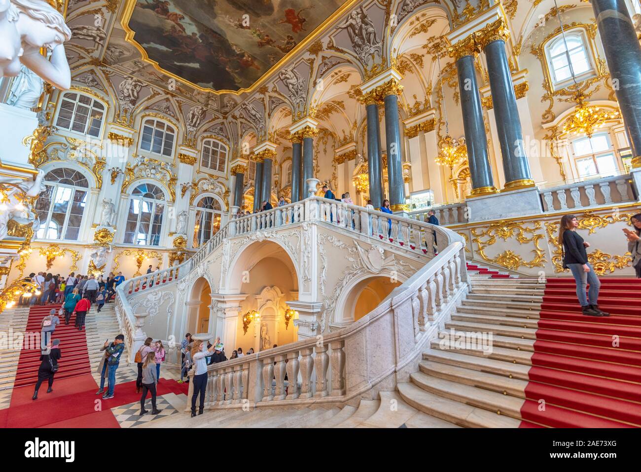 Gold room hermitage st petersburg hi-res stock photography and images ...