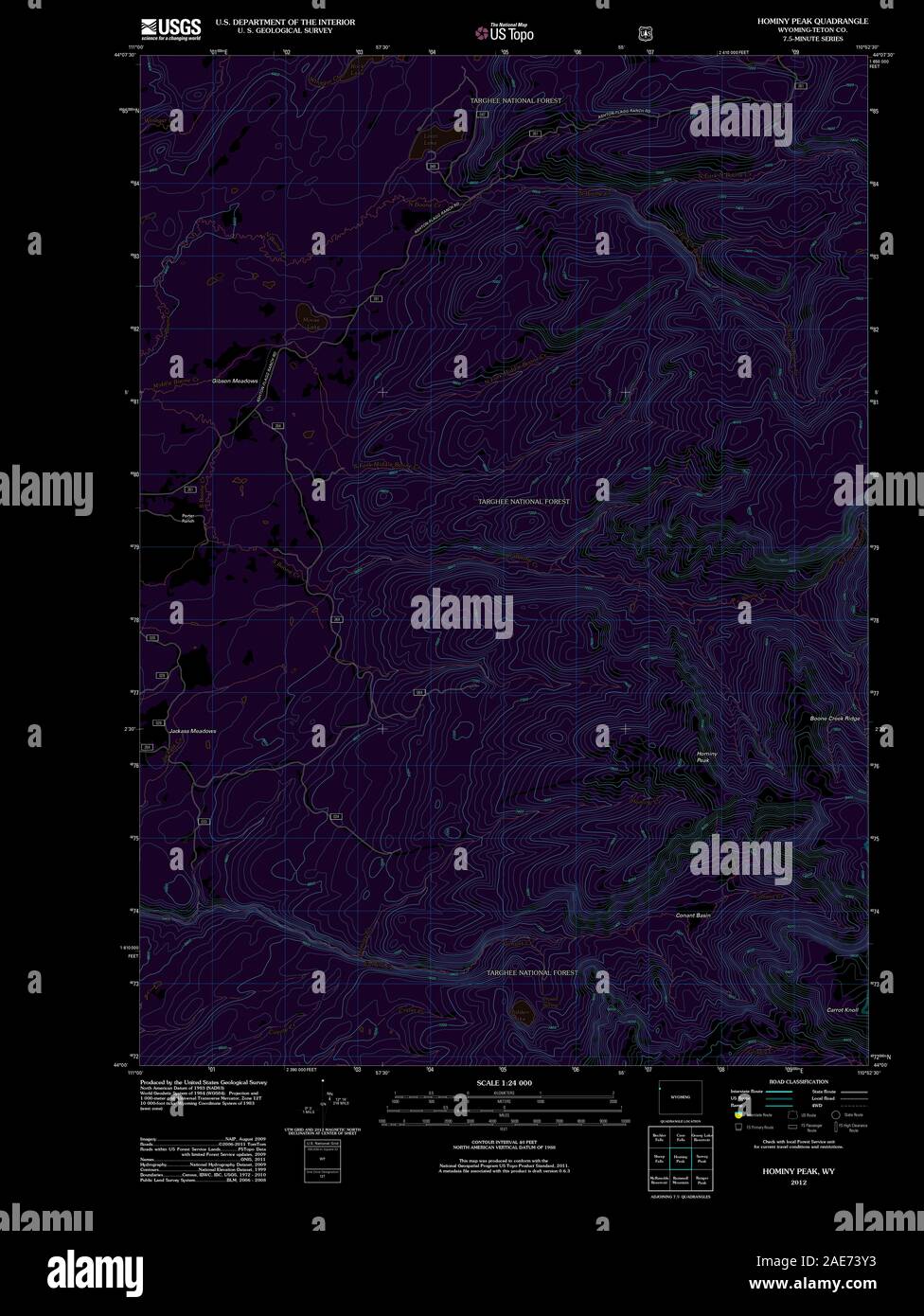 Map of hominy hi-res stock photography and images - Alamy