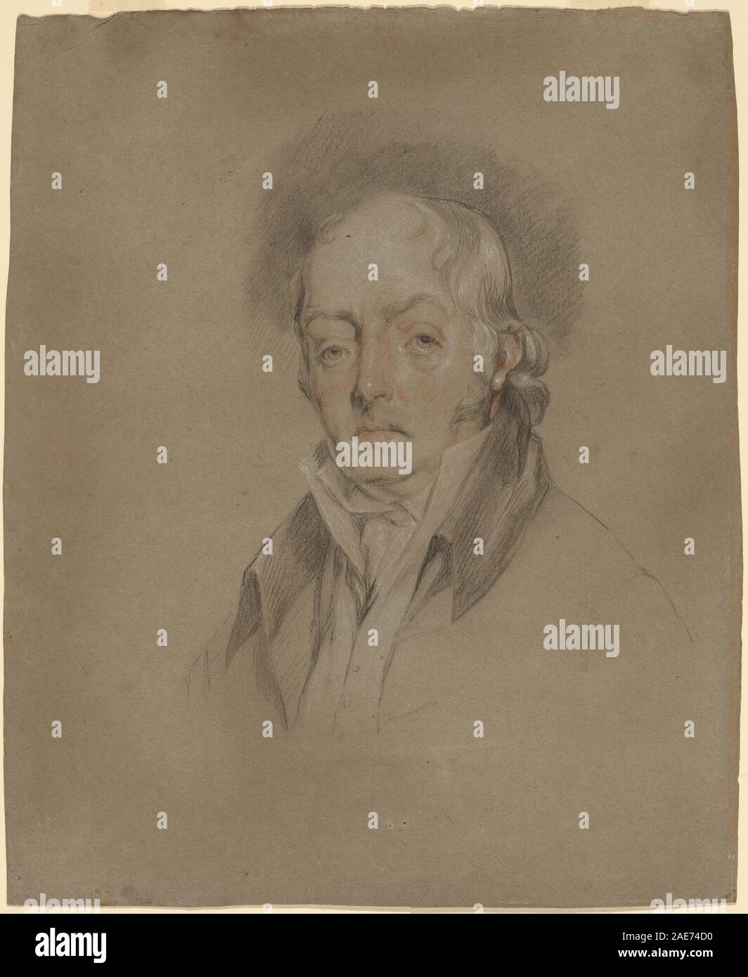 Portrait of Benjamin Fisher, attributed to Gilbert Stuart, depicts a ...
