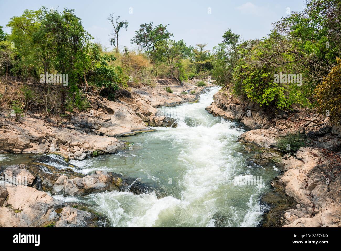 Don Det Island, Laos, Asia Stock Photo - Alamy