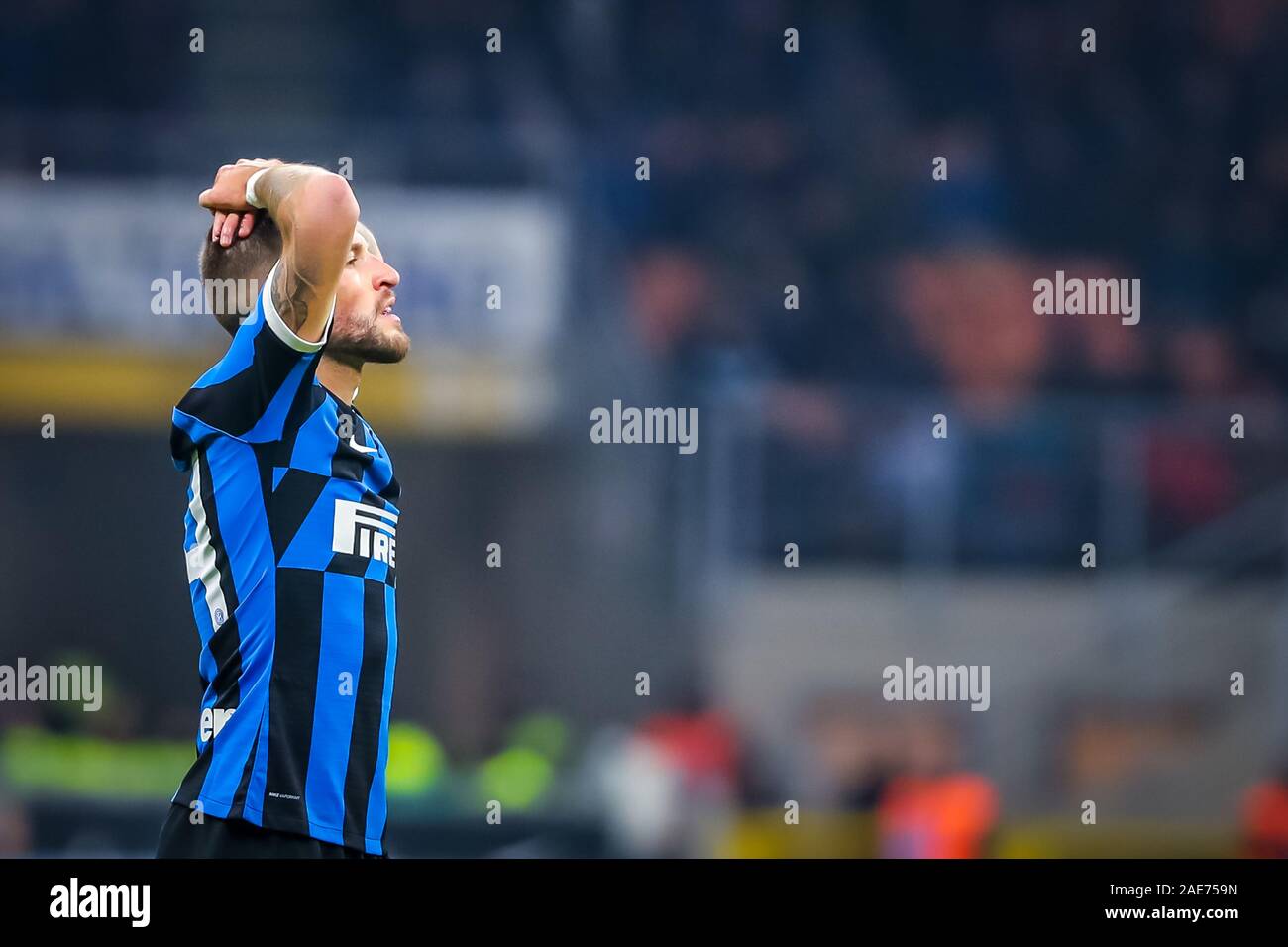 Milano, Italy. 6th Dec, 2019. cristiano biraghi (fc internazionale ...