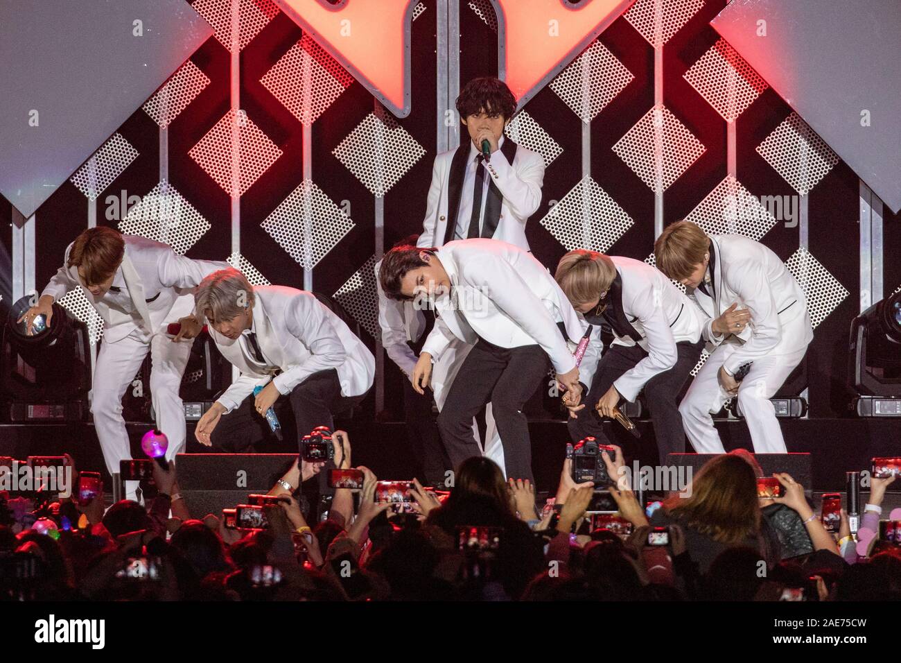 December 6, 2019, Los Angeles, California, U.S: JIN, SUGA, J-HOPE, RM ...
