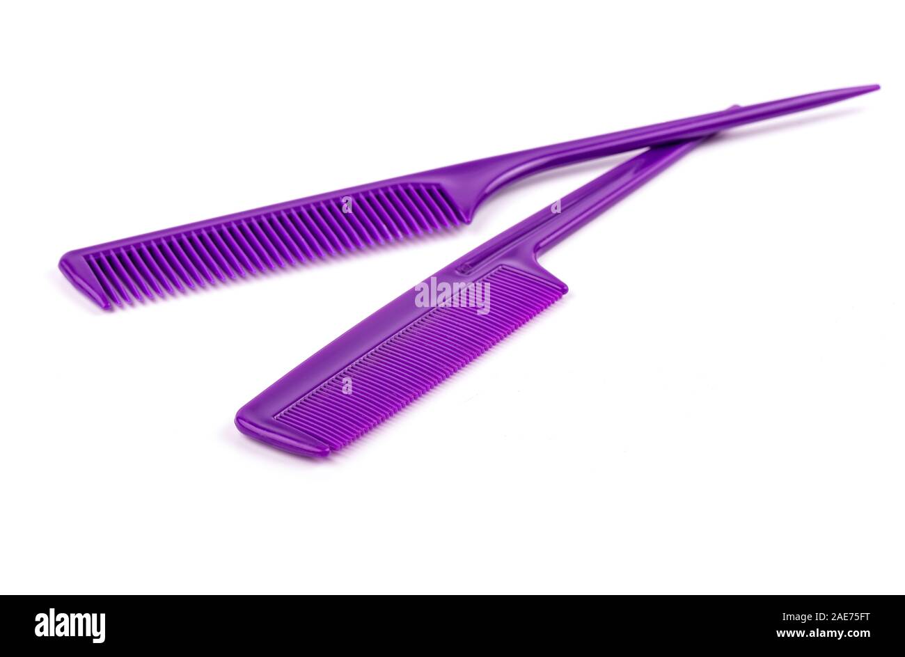 The Beautiful hair comb isolated on white background Stock Photo - Alamy
