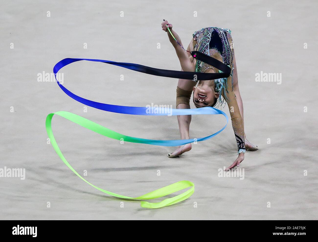 Manila, Philippines. 7th Dec, 2019. Amzan Izzah of Malaysia performs ...