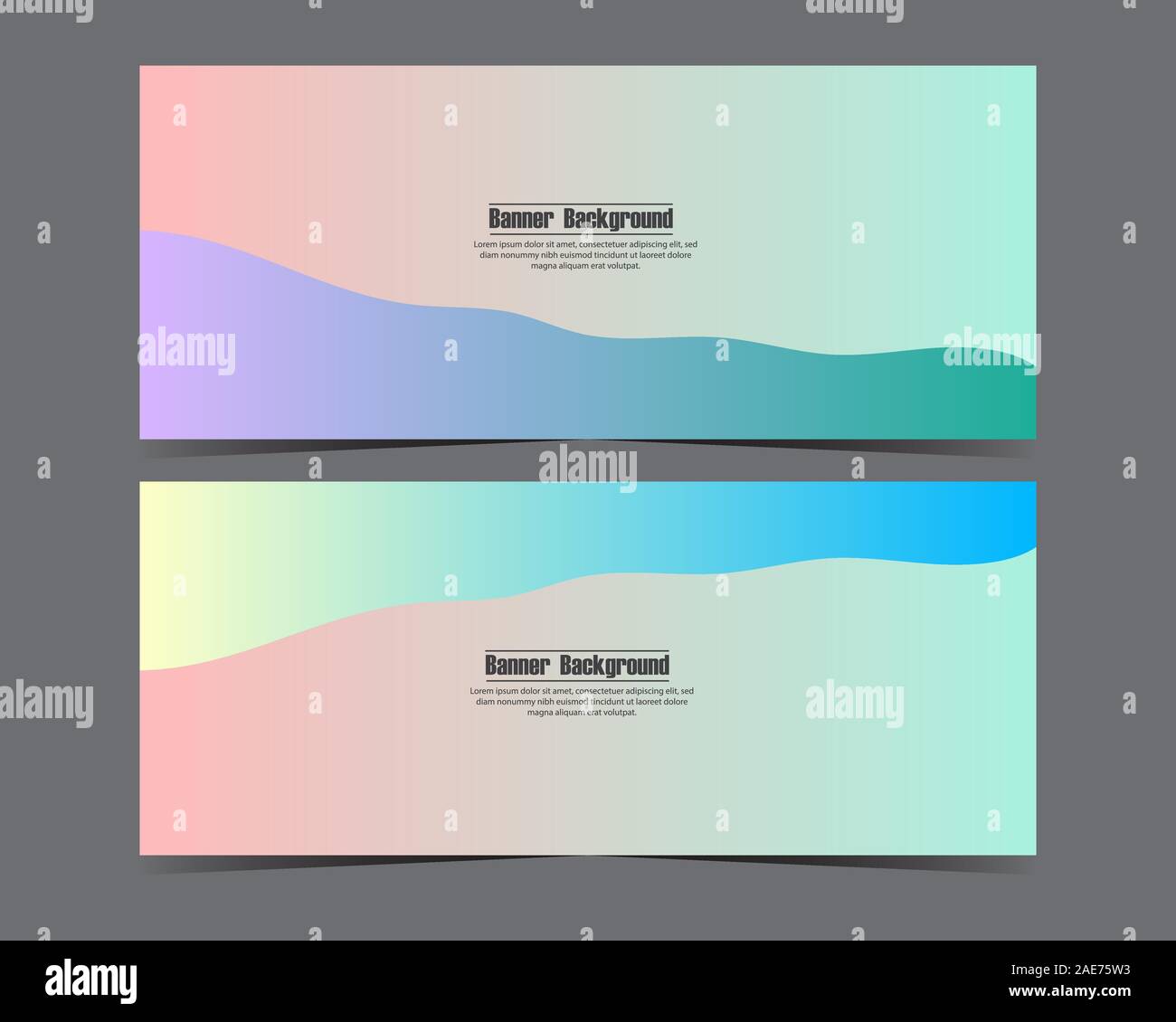 Design Vector abstract background for business banner template with ...
