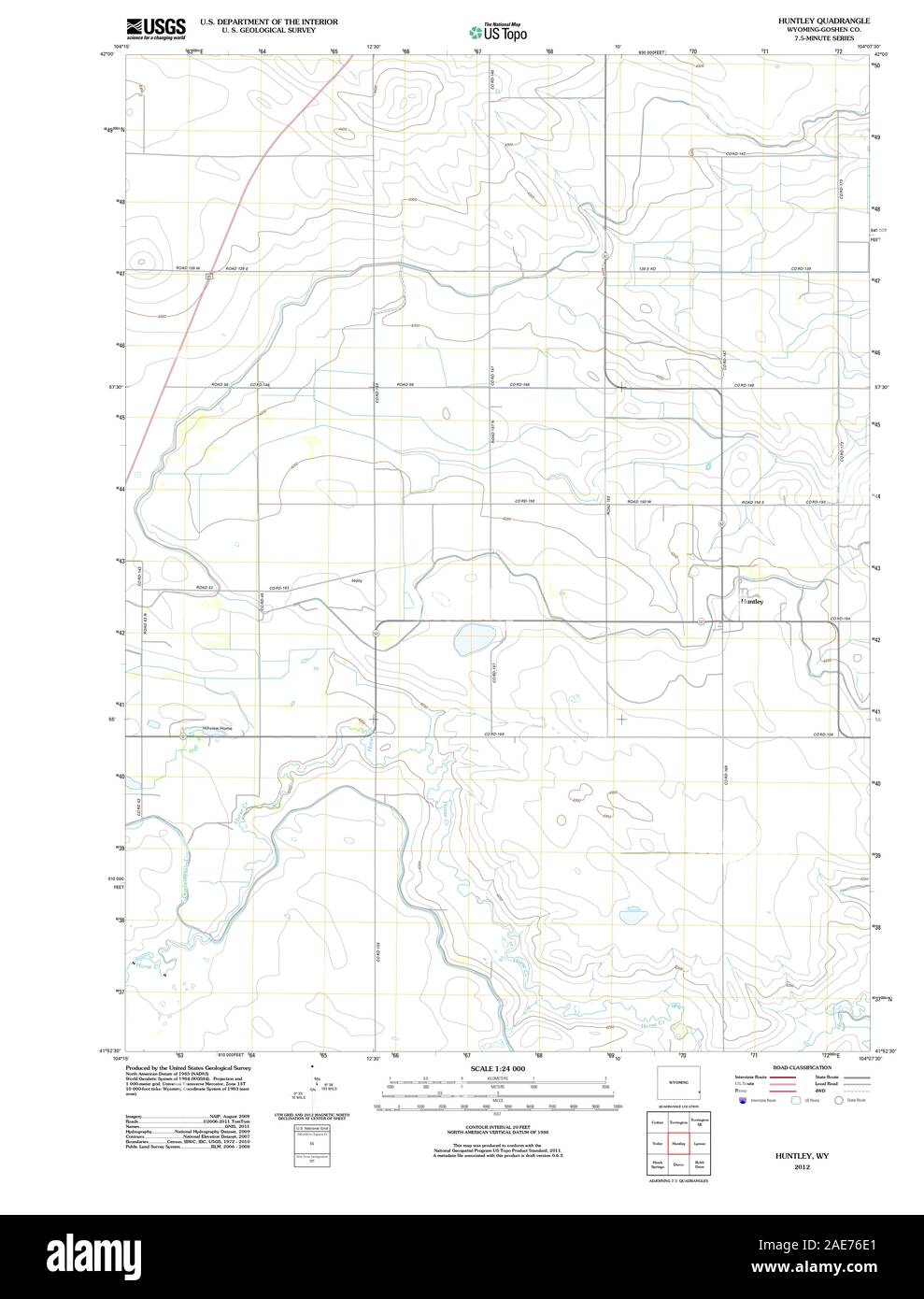 Huntley map Cut Out Stock Images & Pictures - Alamy
