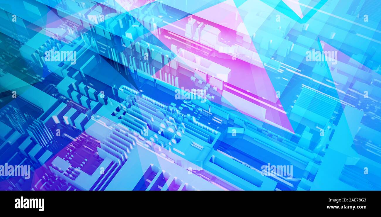 Modern Medical Science Technology as a Art Stock Photo - Alamy