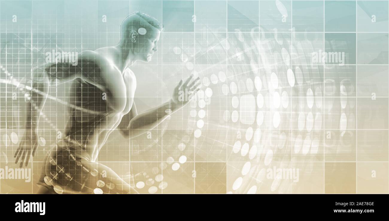 Futuristic athlete hi-res stock photography and images - Alamy