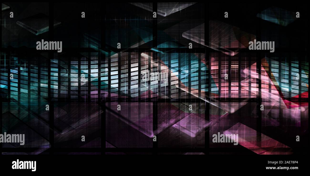Electronic Engineering and Electrical Research Industry As Art Stock ...