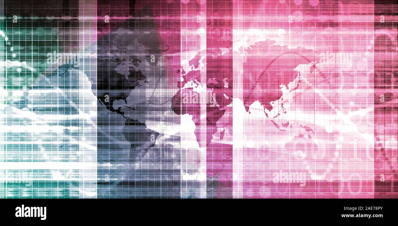 Technology Innovation and Competition Race in Development Stock Photo ...