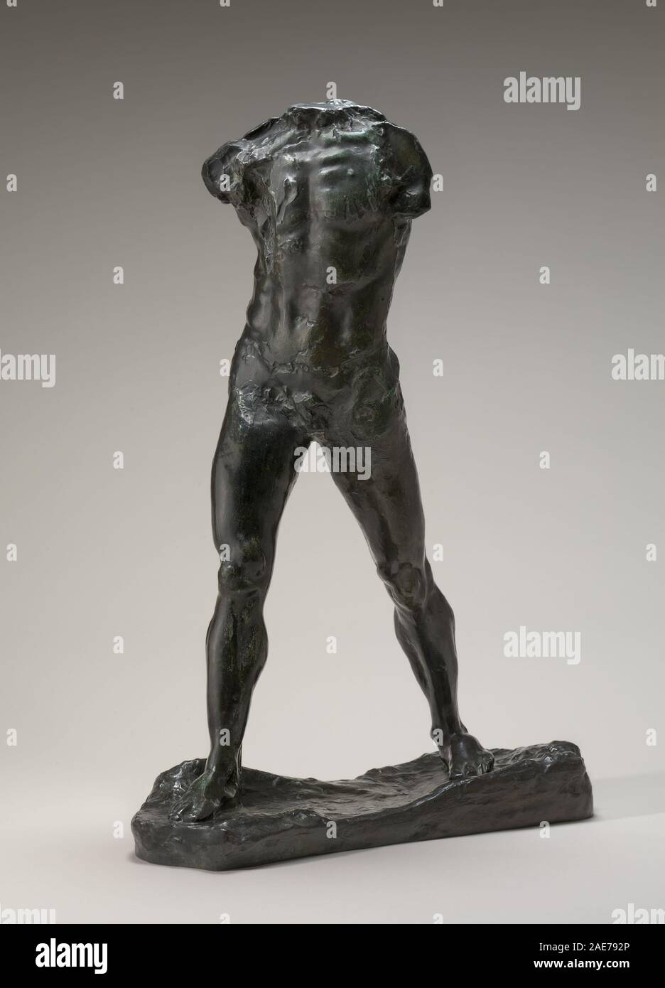 Walking man rodin hi-res stock photography and images - Alamy
