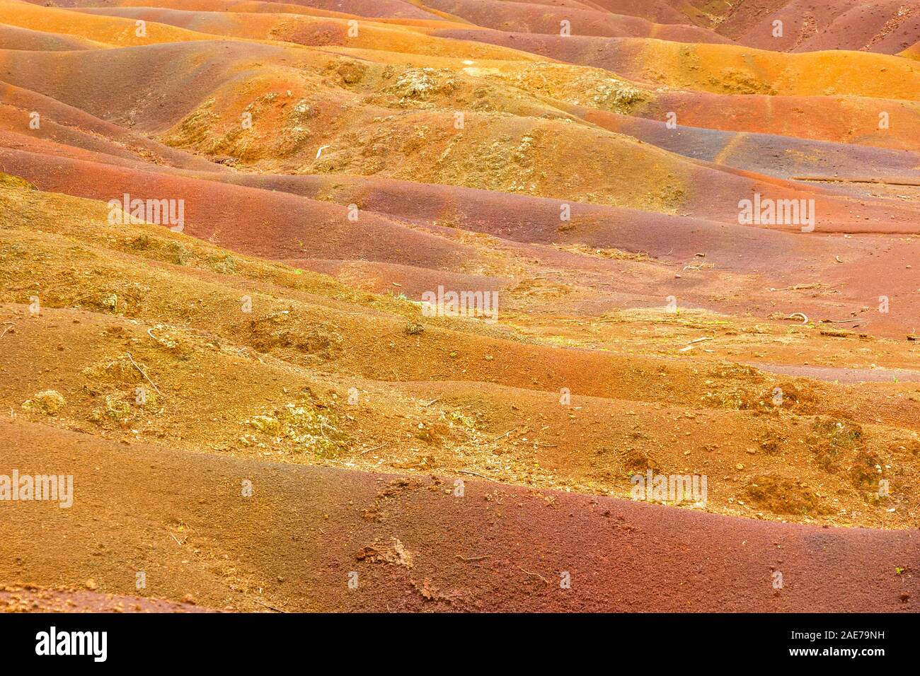 Seven coloured earth on chamarel hi-res stock photography and images ...