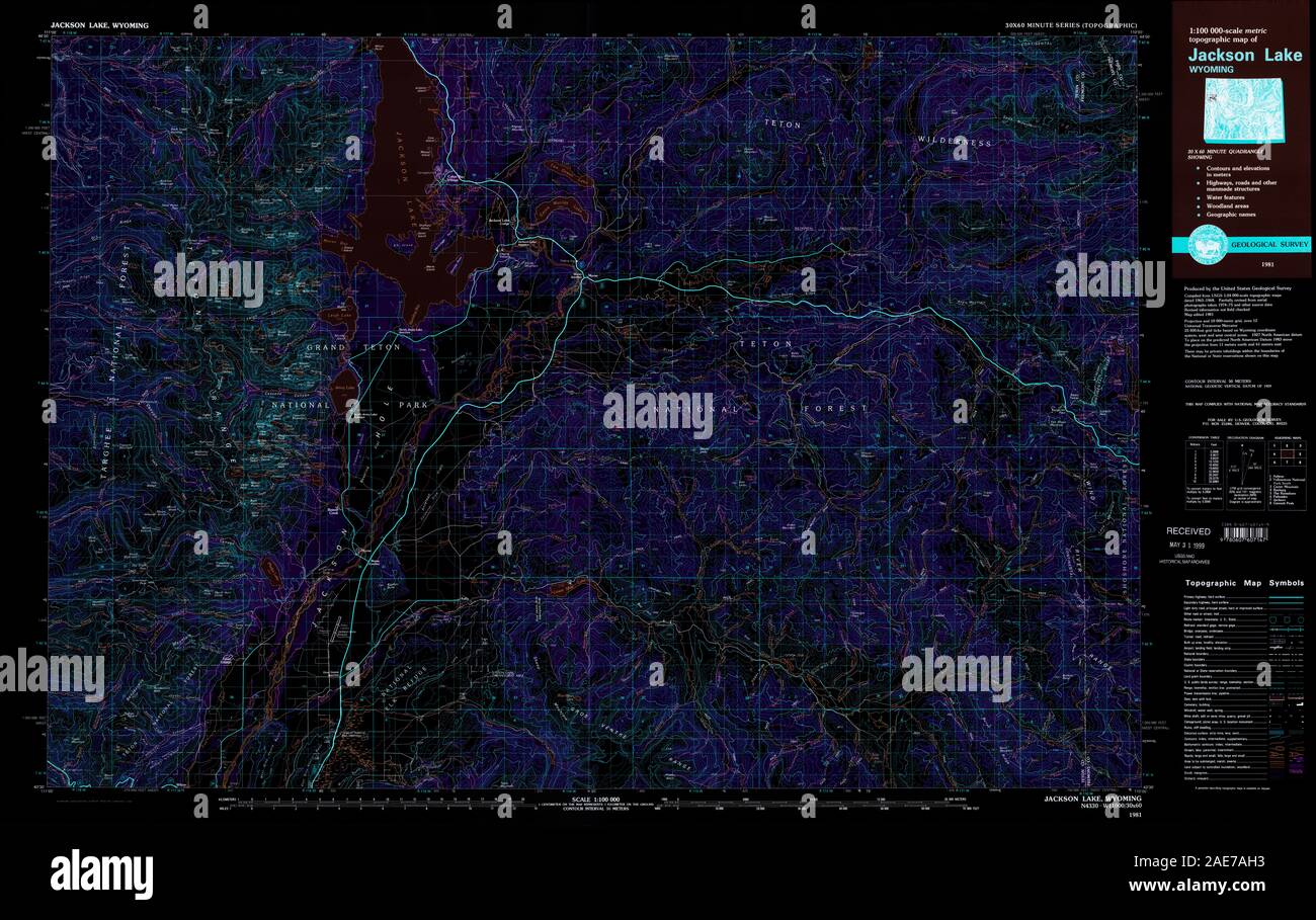Map of lake jackson hi-res stock photography and images - Alamy