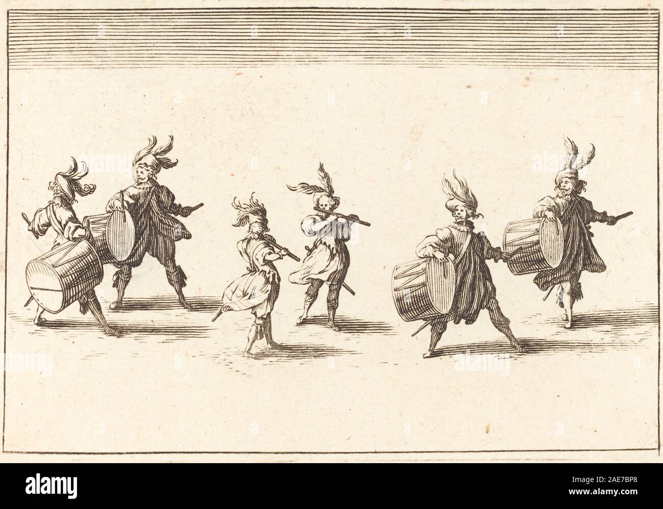Entry of M. de Macey After Jacques Callot, Entry of M de Macey Stock ...